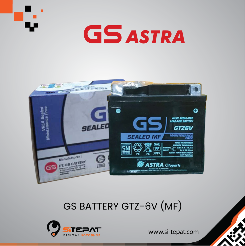 GS BATTERY GTZ-6V (MF) - Si-Tepat.com